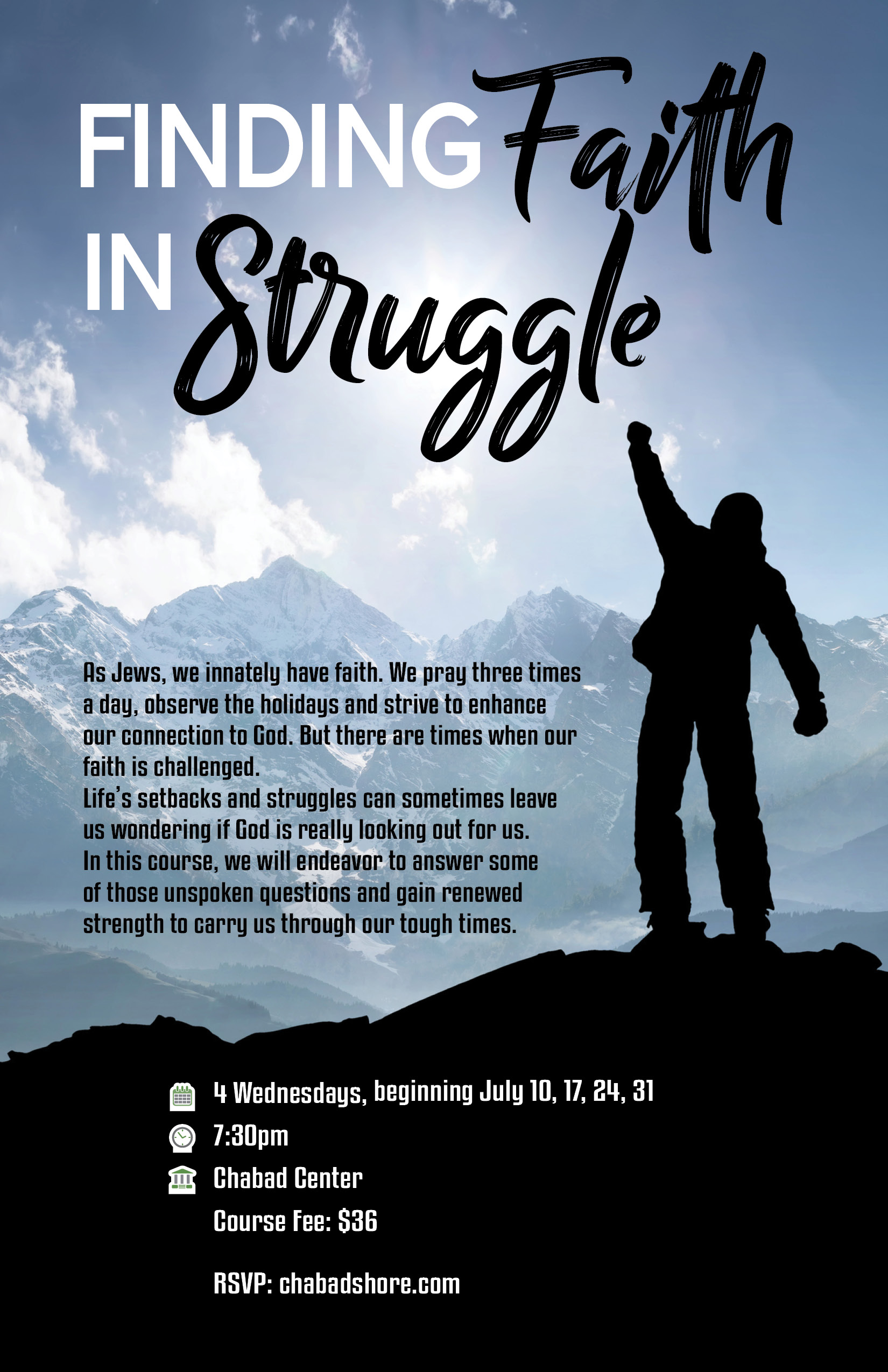 FINDING FAITH IN STRUGGLE – Chabad of the Shore